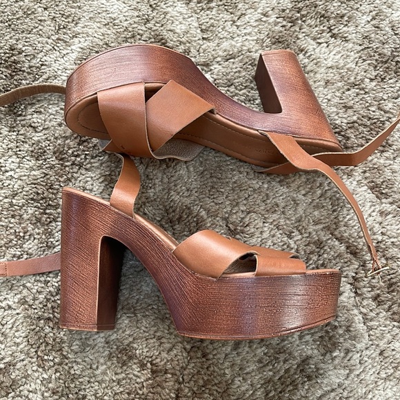 Shoes | Wrap Around Strap Heels | Poshmark